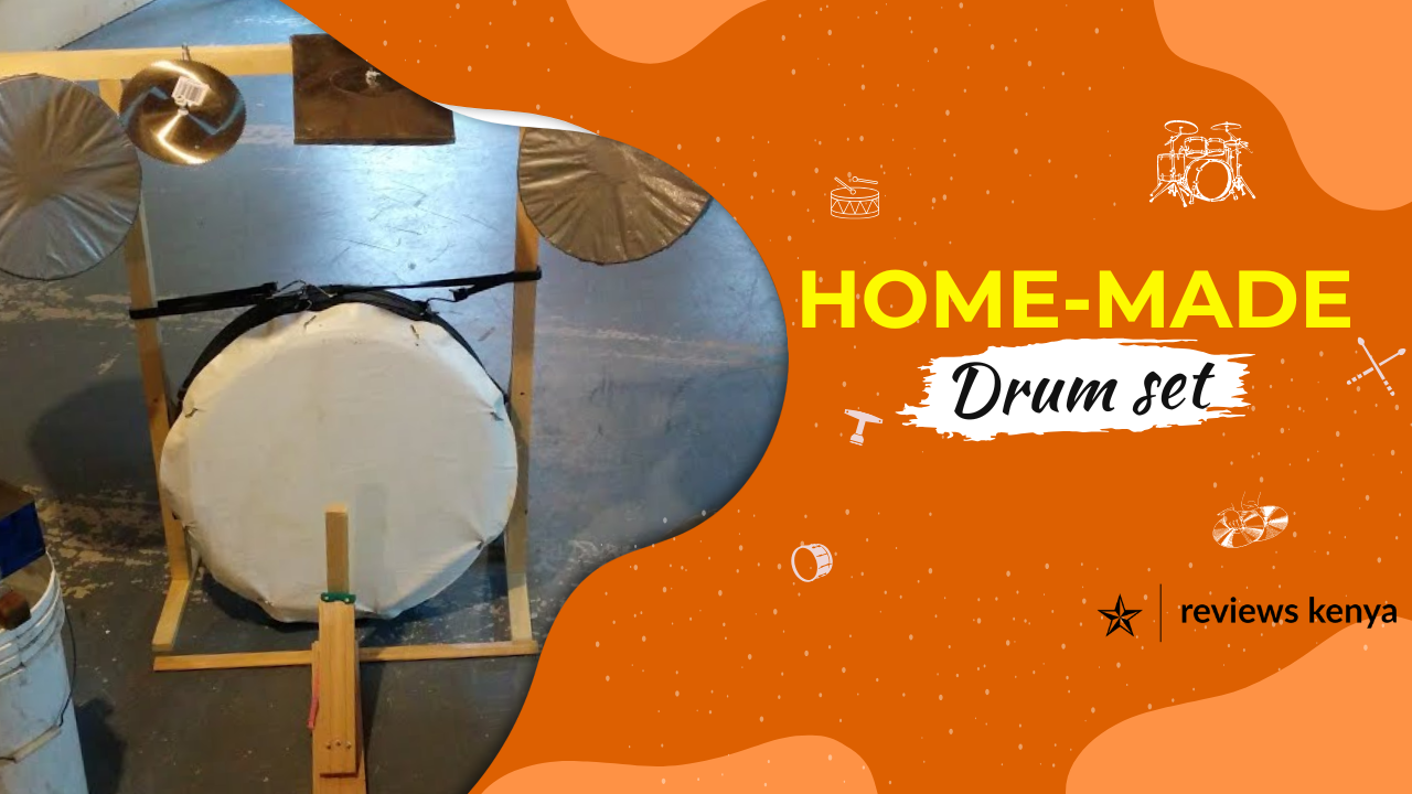 How to Make a Homemade Drum Set in Kenya: Step-by Step