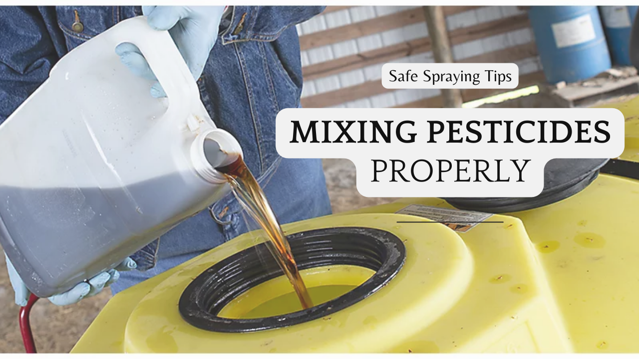 How to Mix Pesticides in a Knapsack Sprayer the Right Way - Reviews Kenya